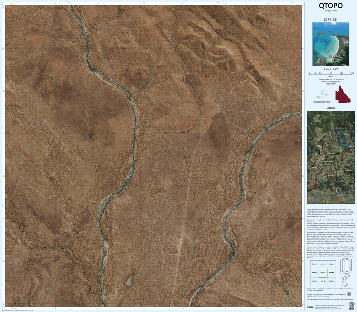 Mount Douglas (8158-121i) Map by Department of Resources | Avenza Maps