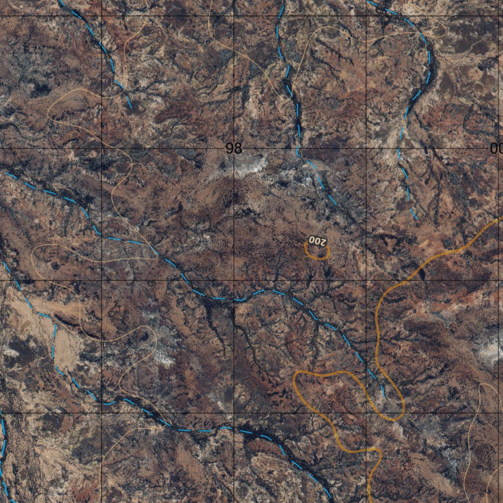 Mount Edward Graves (7250-2i) Map by Department of Resources | Avenza Maps
