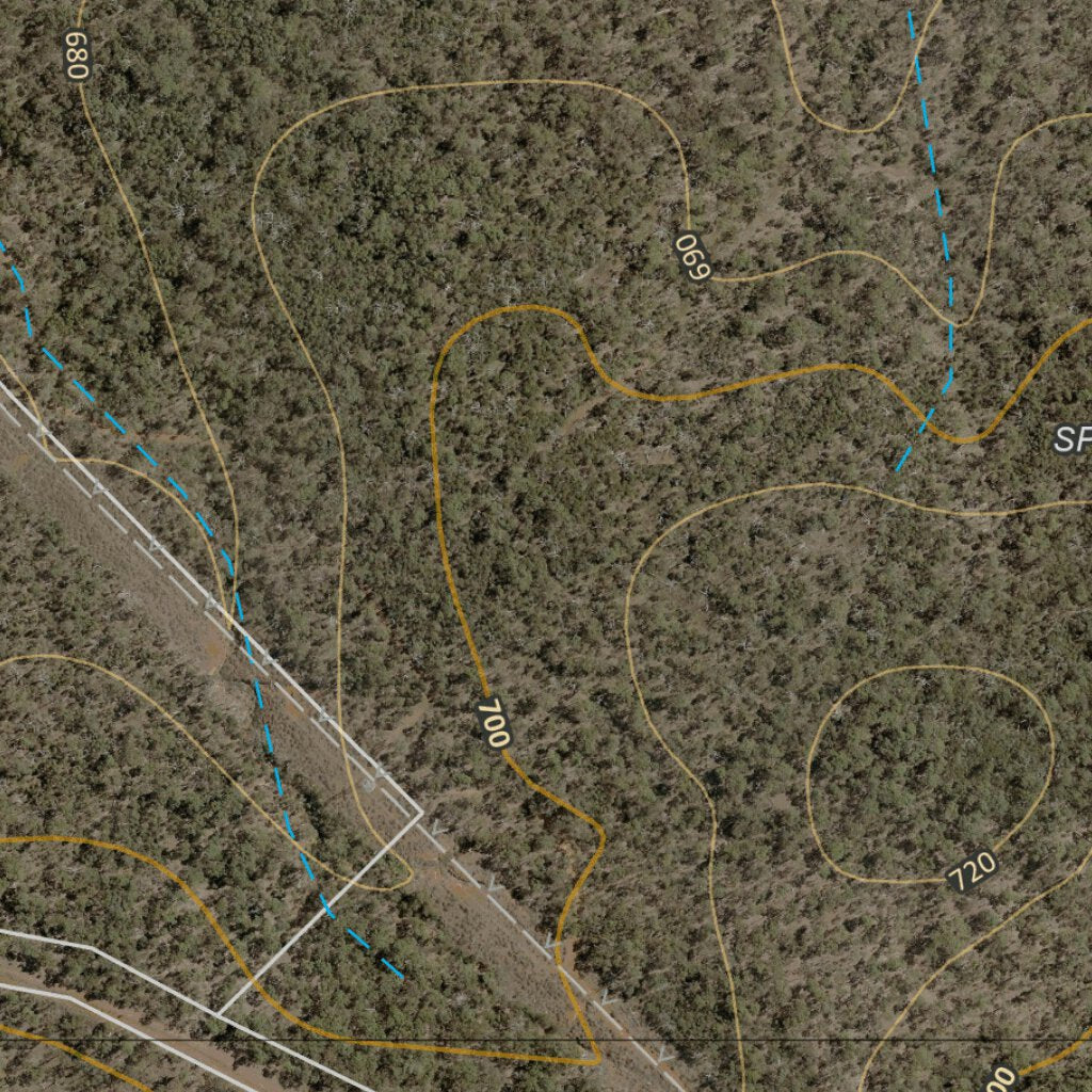 Mount Fox (8060-242i) Map by Department of Resources | Avenza Maps