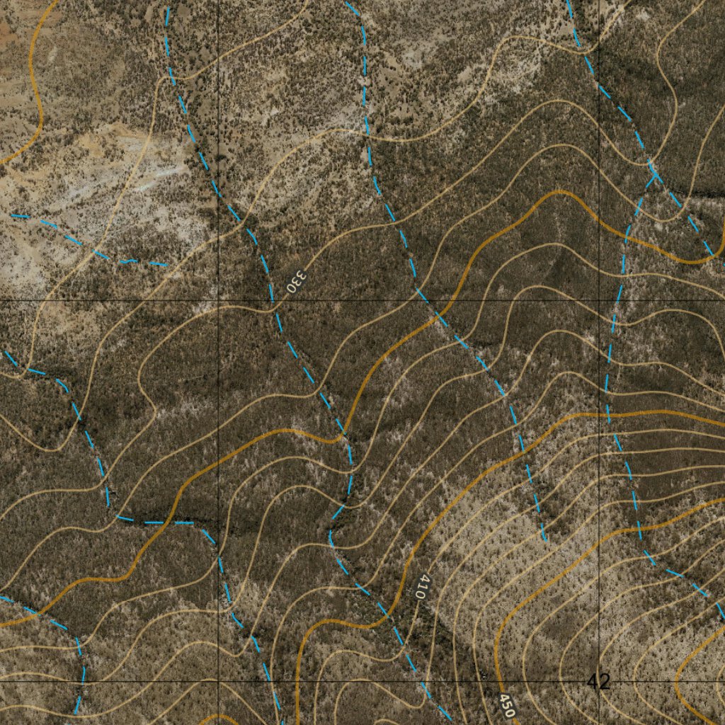 Mount Hall (8449-44i) Map by Department of Resources | Avenza Maps