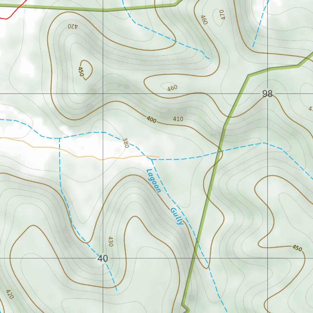 Mount Hutton (8646-21) Map by Department of Resources | Avenza Maps