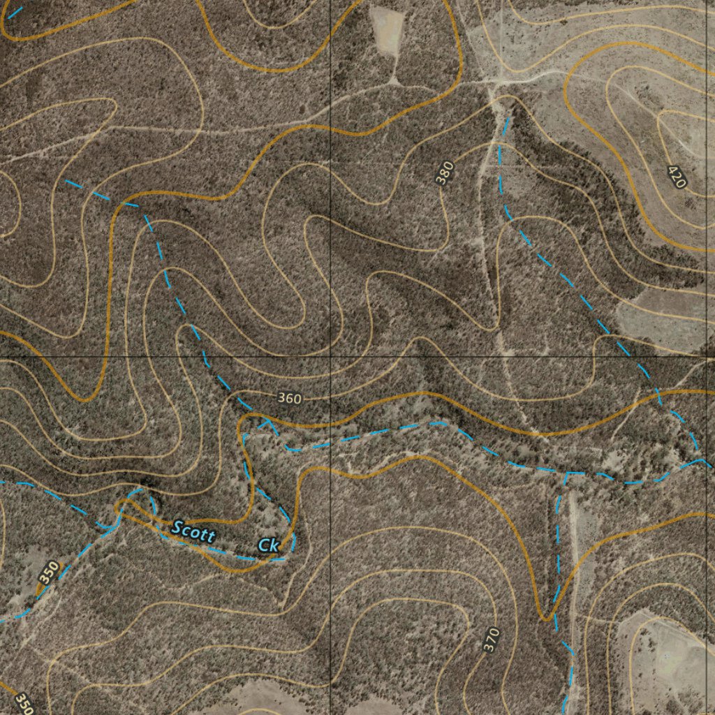 Mount Hutton (8646-22i) Map by Department of Resources | Avenza Maps