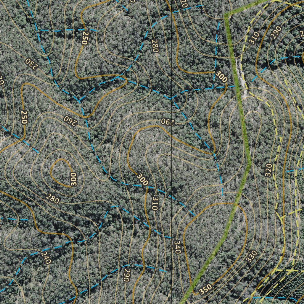 Mount Kandanga (9445-334i) Map by Department of Resources | Avenza Maps