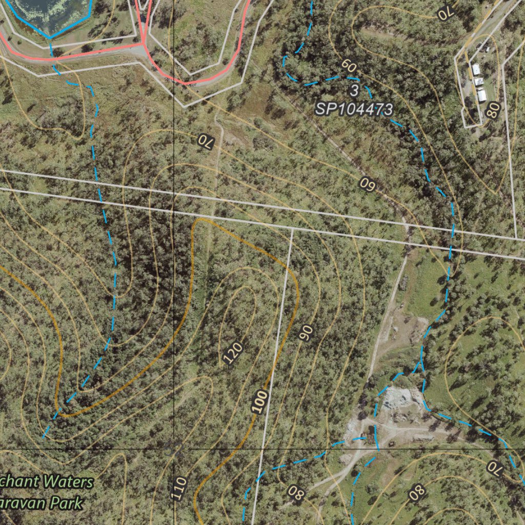 MOUNT KINCHANT (8655-123i) Map by Department of Resources | Avenza Maps