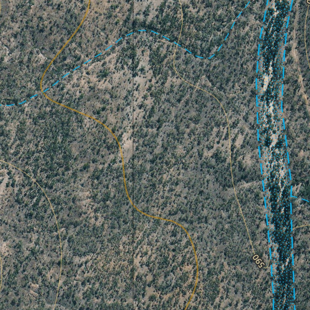 Mount Lookout (7759-411i) Map by Department of Resources | Avenza Maps