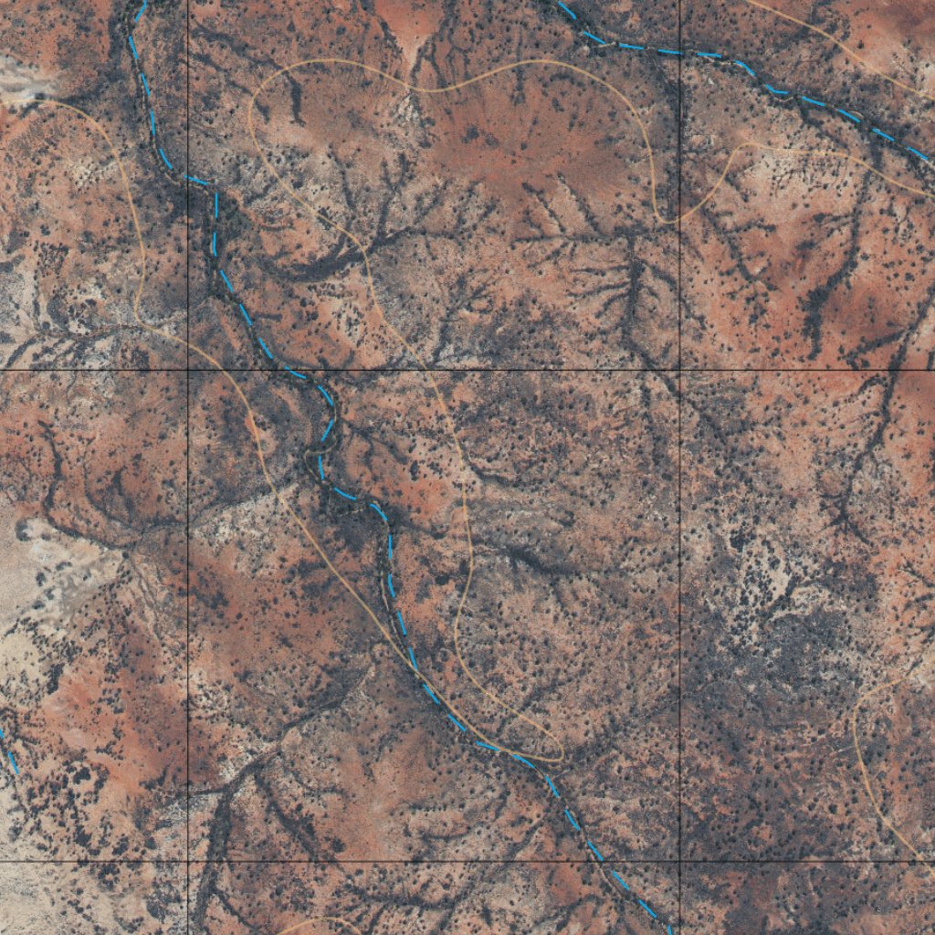 Mount Merlin (6954-23i) Map by Department of Resources | Avenza Maps