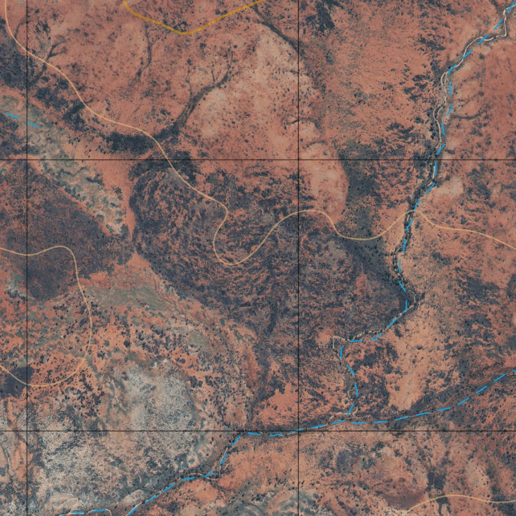 Mount Merlin (6954-24i) Map by Department of Resources | Avenza Maps
