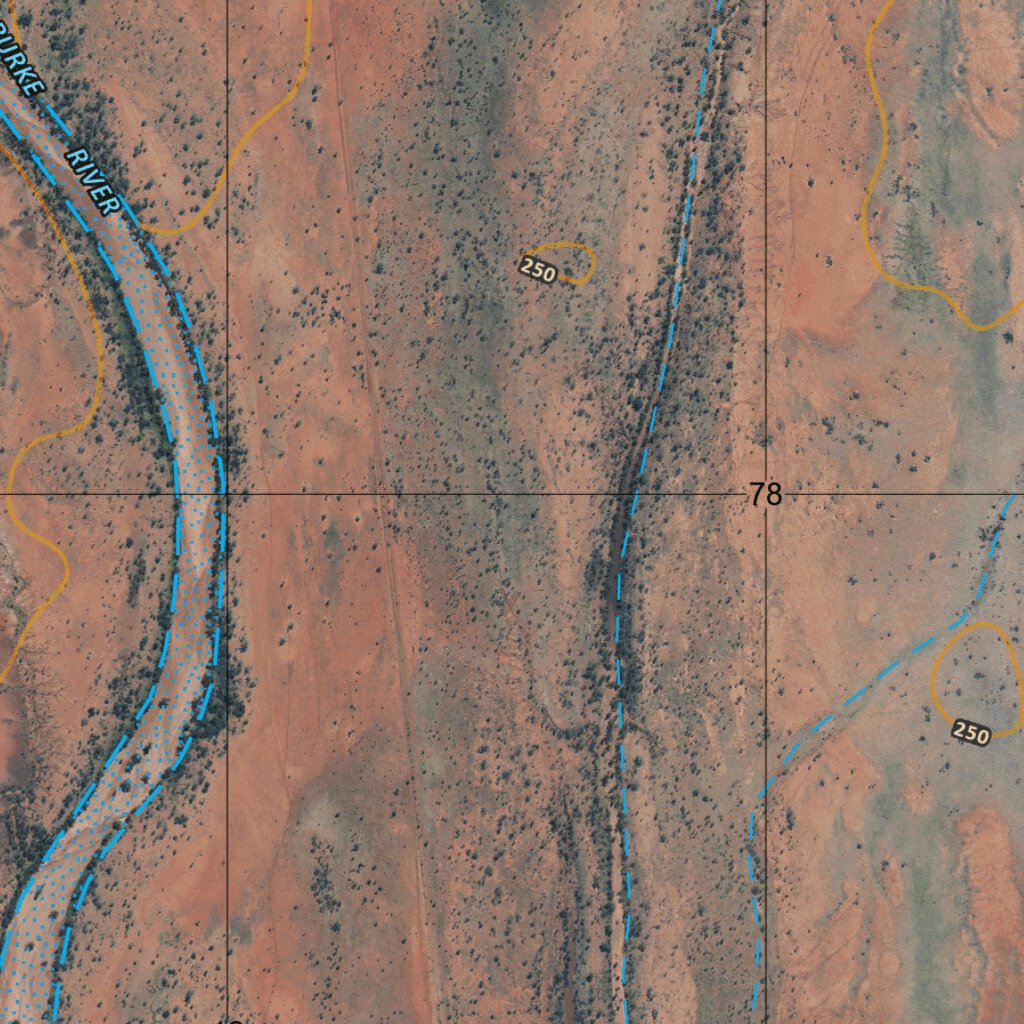 Mount Merlin (6954-32i) Map by Department of Resources | Avenza Maps