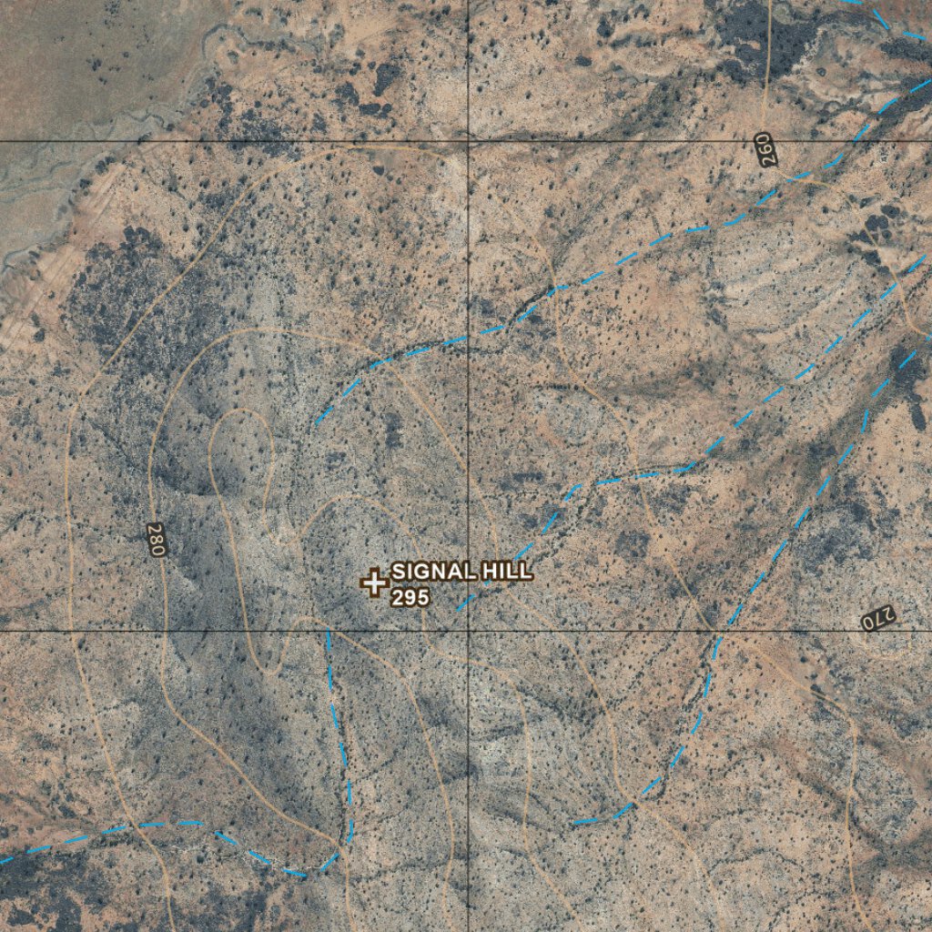 Mount Merlin (6954-33i) Map by Department of Resources | Avenza Maps