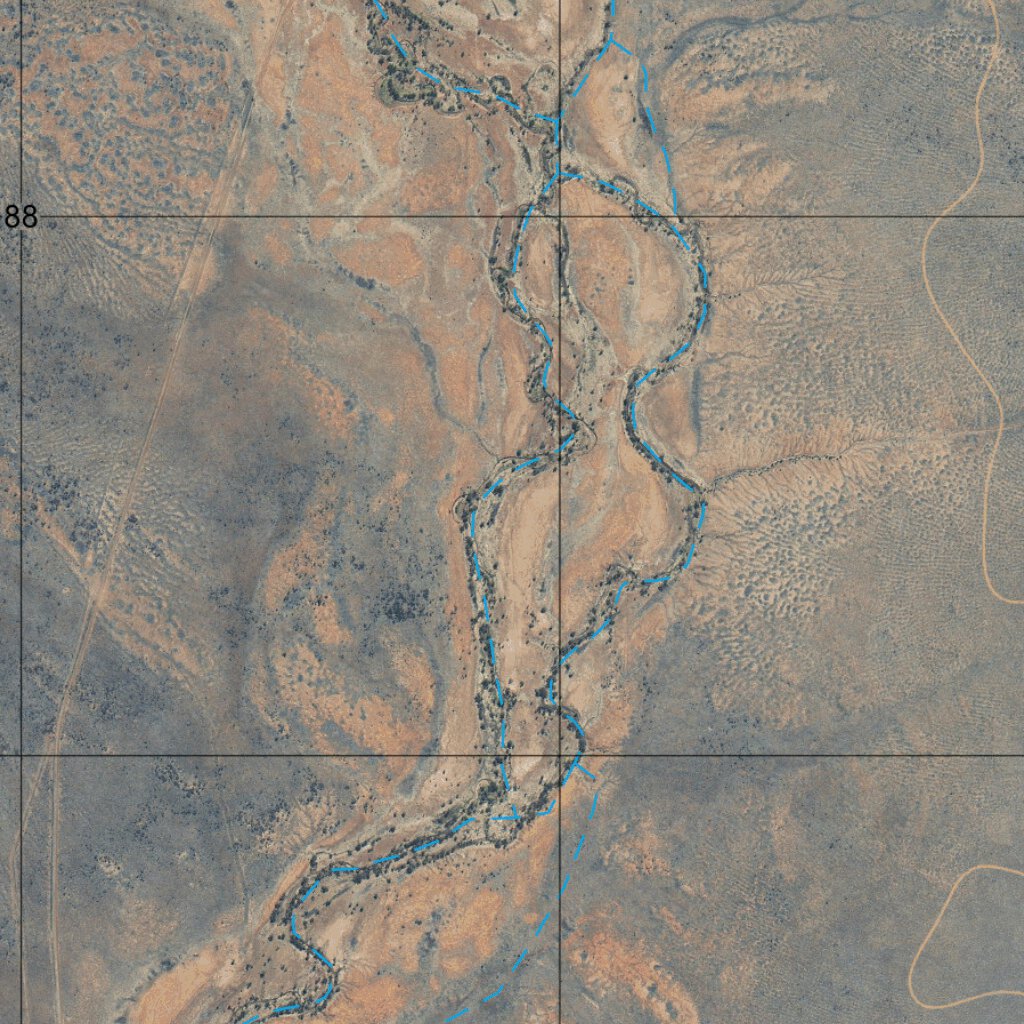 Mount Merlin (6954-34i) Map by Department of Resources | Avenza Maps