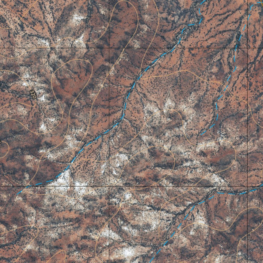 Mount Merlin (6954-41i) Map by Department of Resources | Avenza Maps