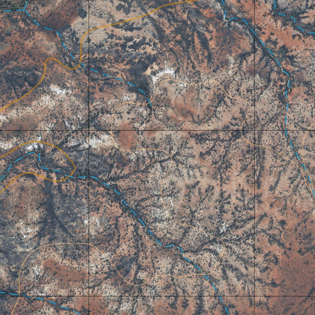 Mount Merlin (6954-42i) Map by Department of Resources | Avenza Maps