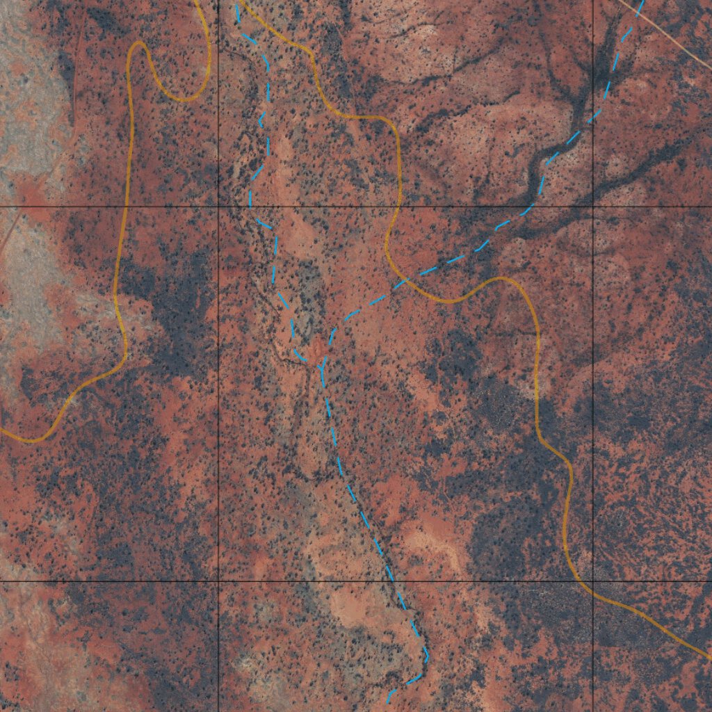 Mount Merlin (6954-44i) Map by Department of Resources | Avenza Maps