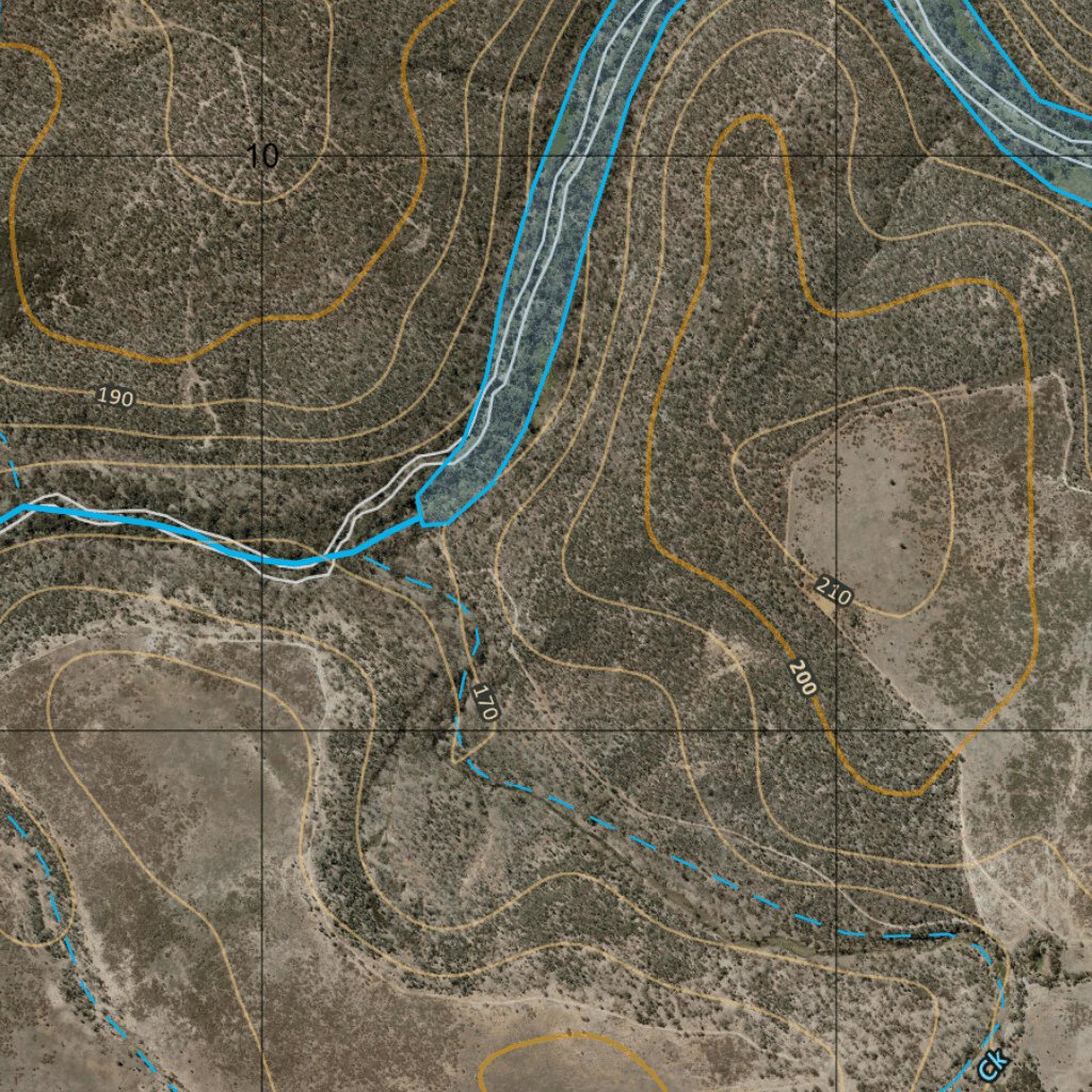 Mount Moss (8947-33i) Map by Department of Resources | Avenza Maps