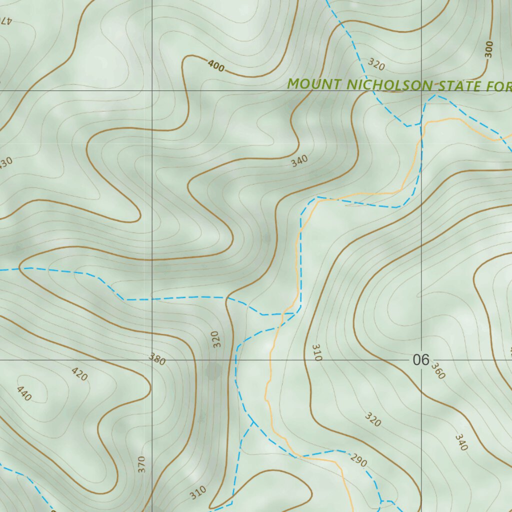 Mount Nicholson (8748-34) Map by Department of Resources | Avenza Maps