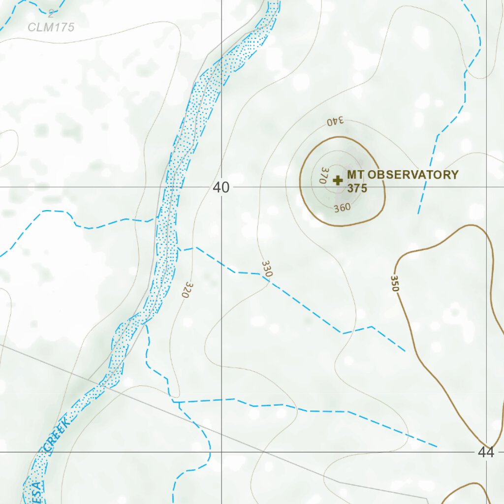 Mount Observatory (8351-12) Map by Department of Resources | Avenza Maps