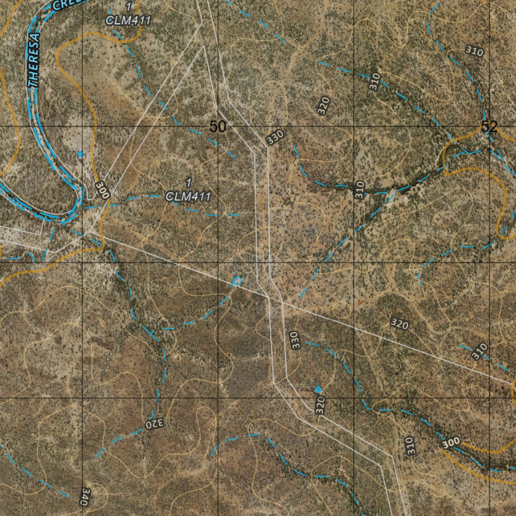 Mount Observatory (8351-1i) Map by Department of Resources | Avenza Maps