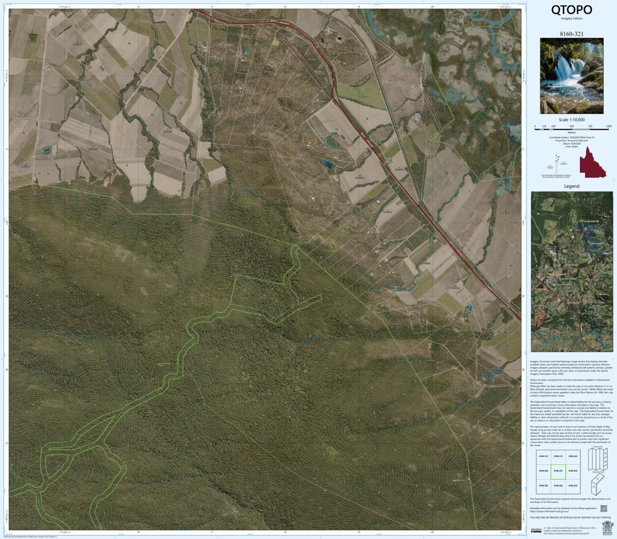 Mount Spec (8160-321i) Map by Department of Resources | Avenza Maps