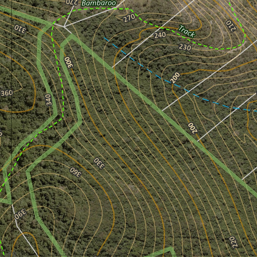 Mount Spec (8160-321i) Map by Department of Resources | Avenza Maps