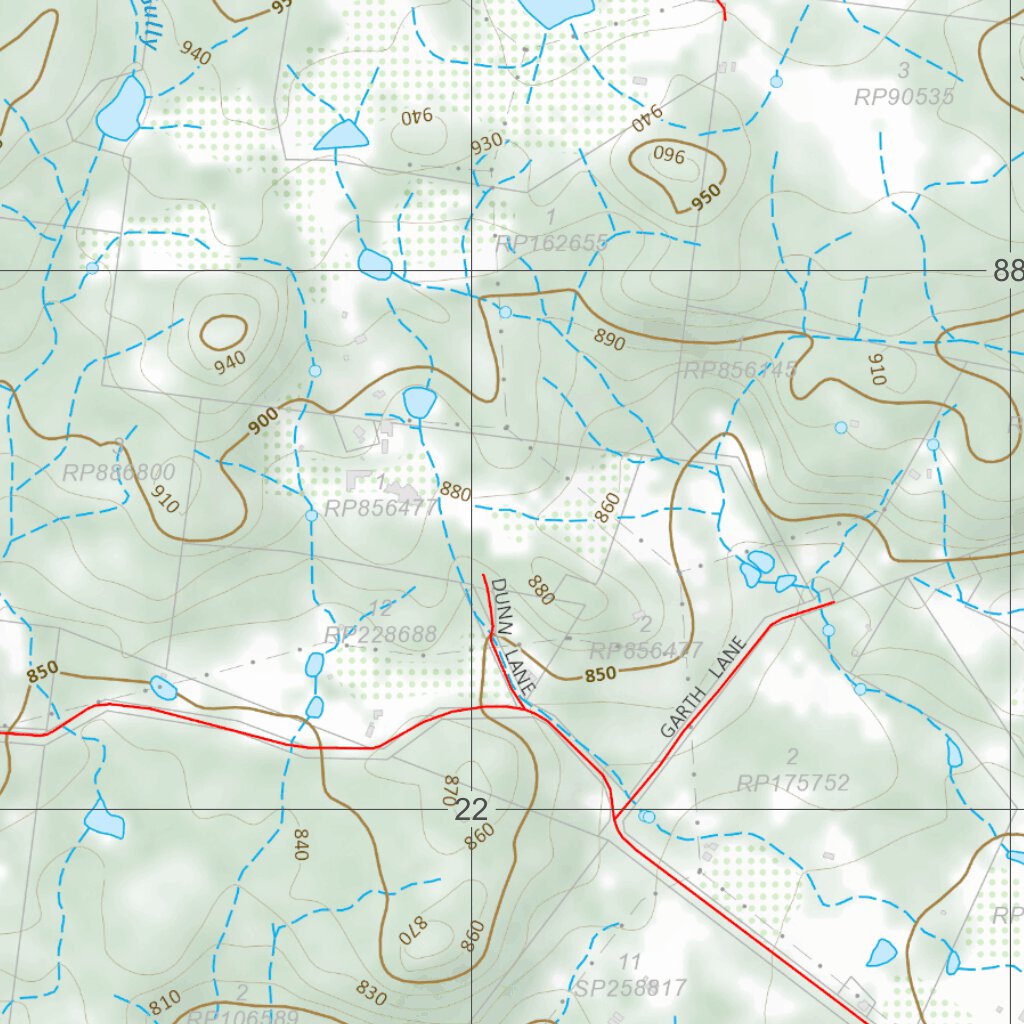 Mount Stirling (9240-13) Map by Department of Resources | Avenza Maps