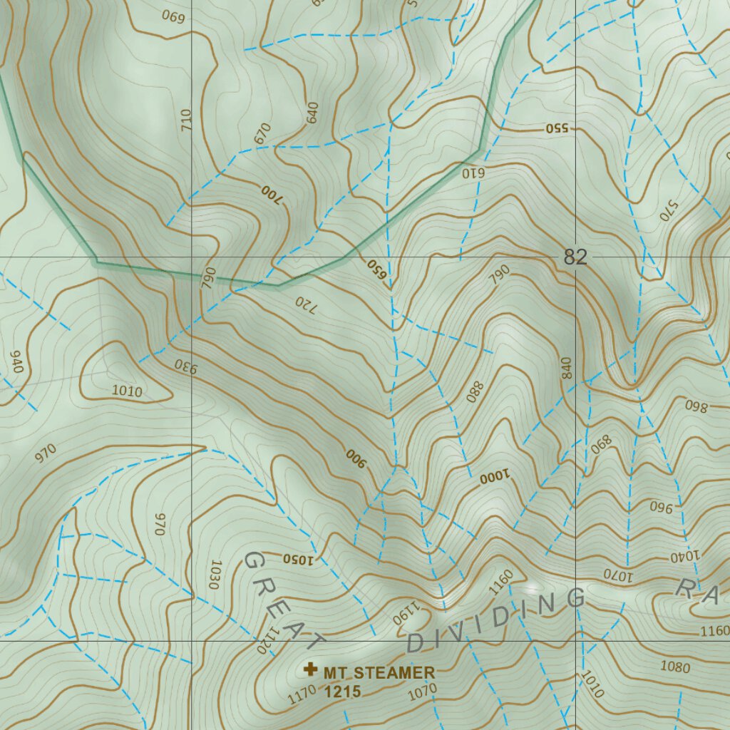 Mount Superbus (9341-12) Map by Department of Resources | Avenza Maps