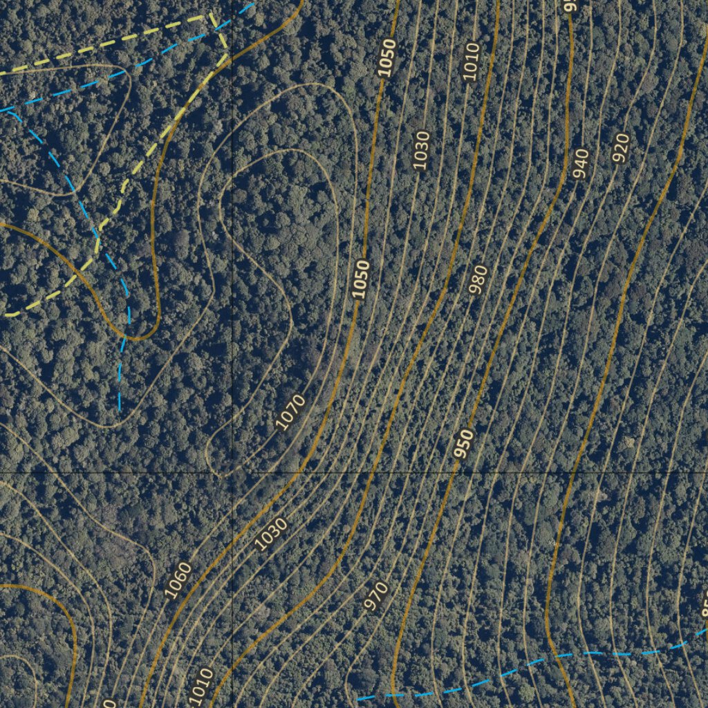 Mount Superbus (9341-123i) Map by Department of Resources | Avenza Maps