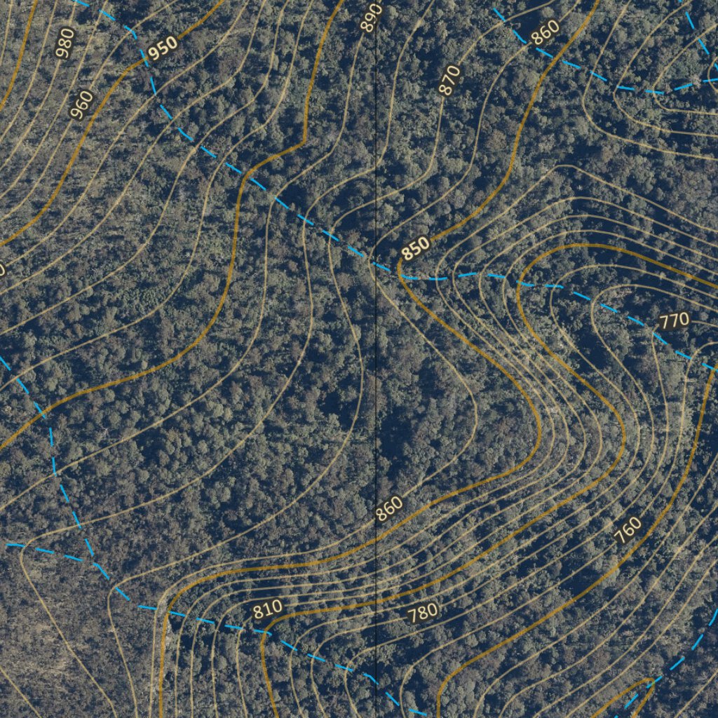 Mount Superbus (9341-124i) Map by Department of Resources | Avenza Maps