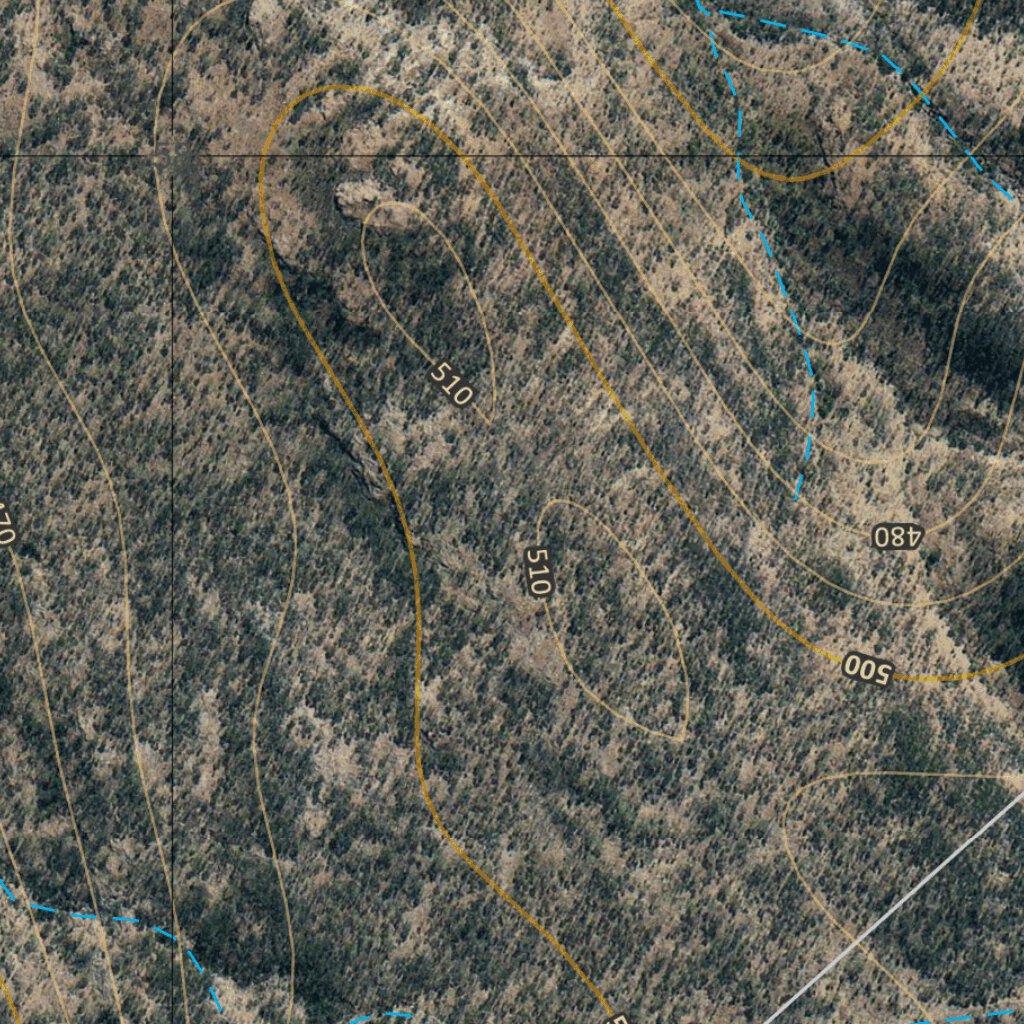 Mount Talbot (7661-322i) Map by Department of Resources | Avenza Maps