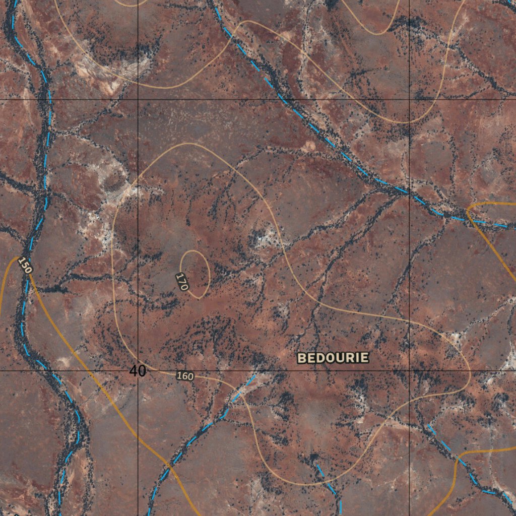 Mount Tarley (6750-12i) Map by Department of Resources | Avenza Maps