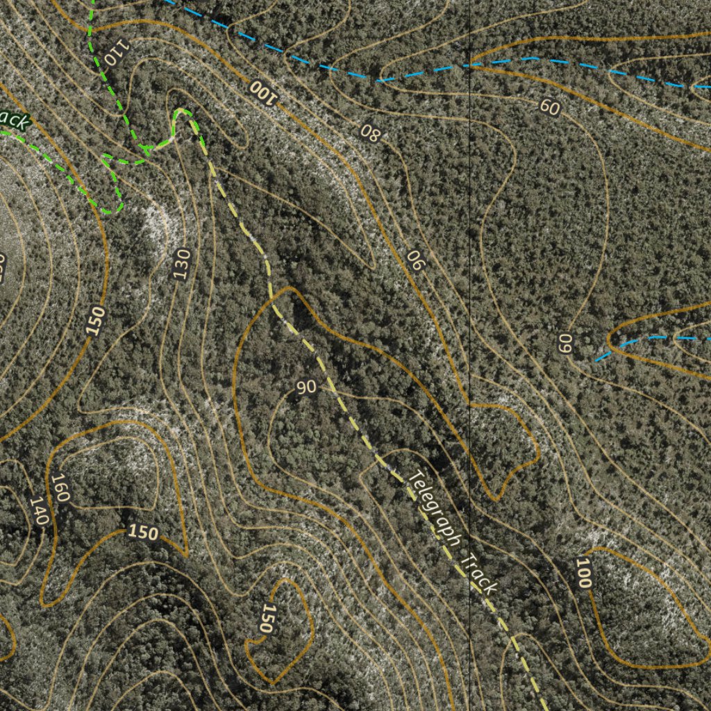 Mount Tempest Special (9543-124i) Map by Department of Resources ...