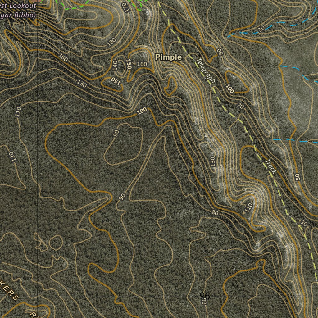 Mount Tempest Special (9543-12i) Map by Department of Resources ...