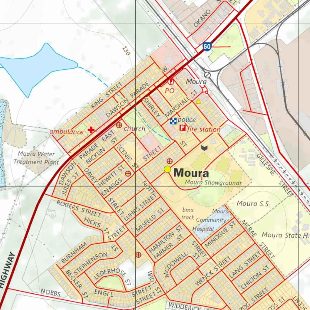 Moura (8848-11) Map by Department of Resources | Avenza Maps