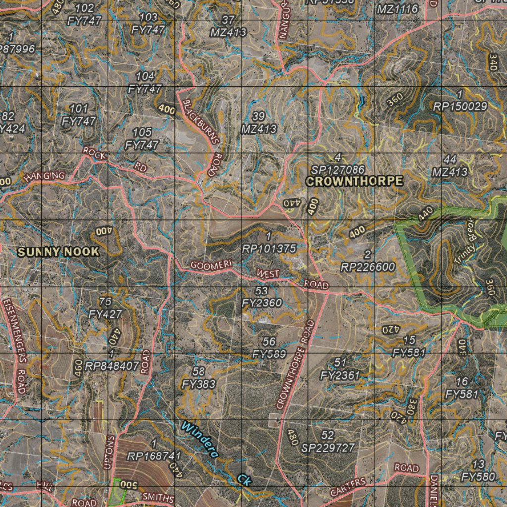 Murgon (9245i) Map by Department of Resources | Avenza Maps