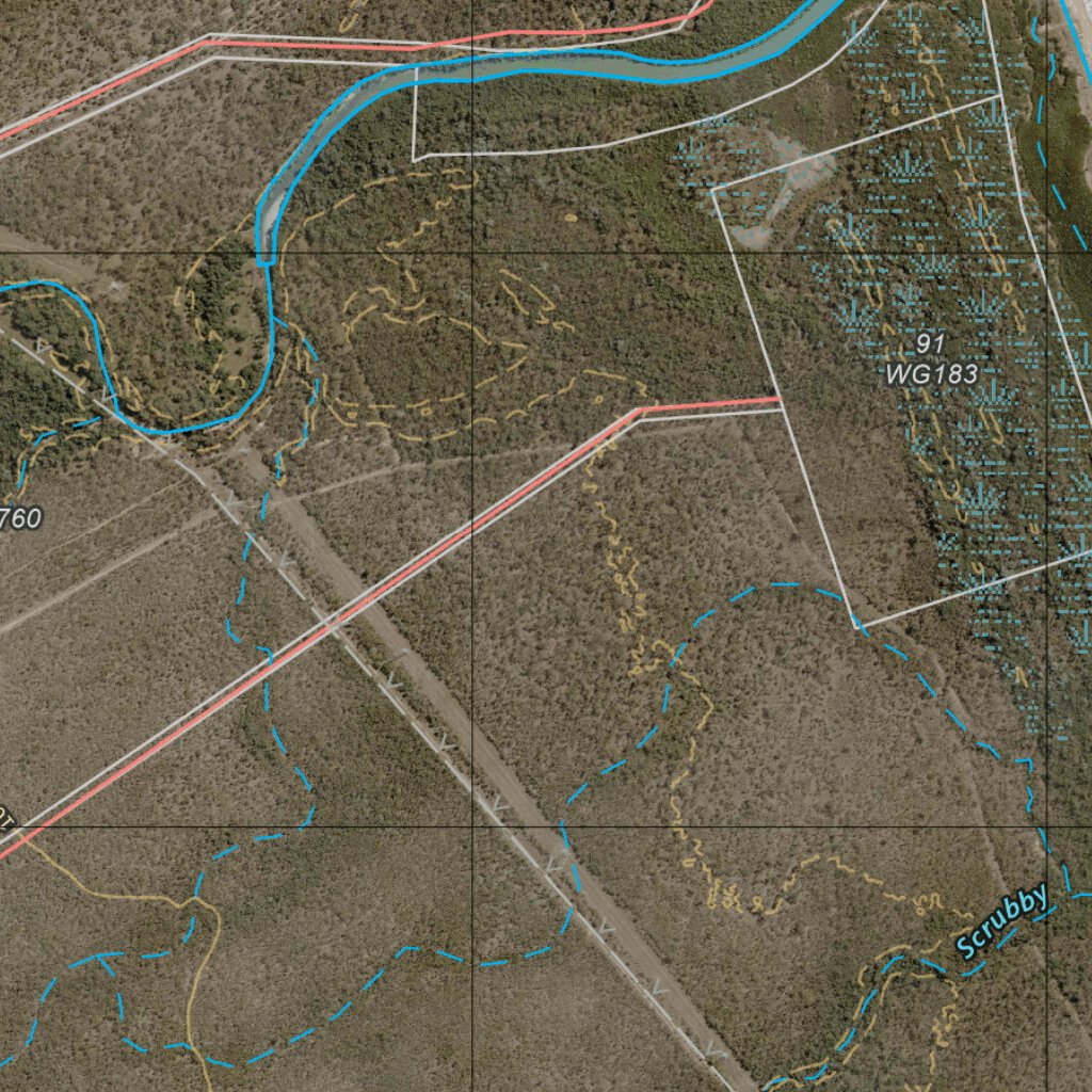 Mutarnee (8160-23i) Map by Department of Resources | Avenza Maps