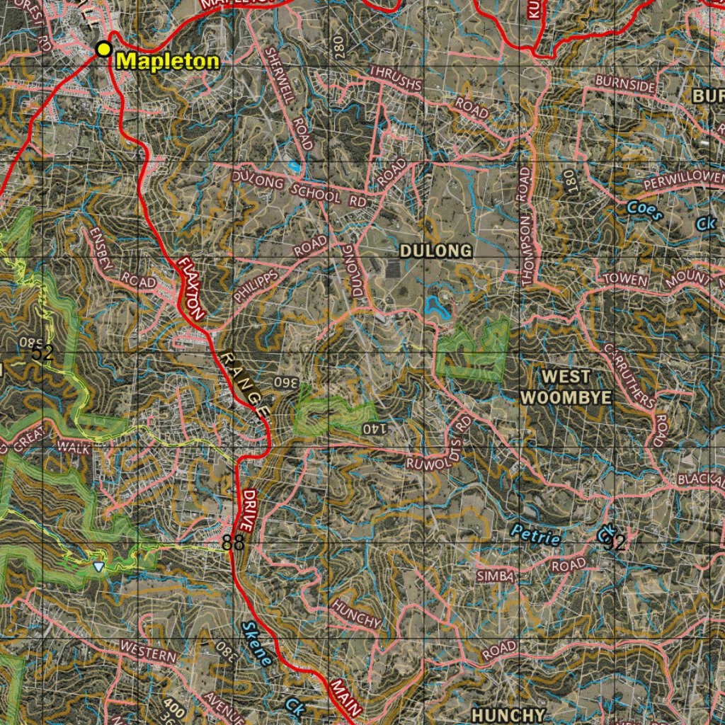 Nambour (9444i) Map by Department of Resources | Avenza Maps