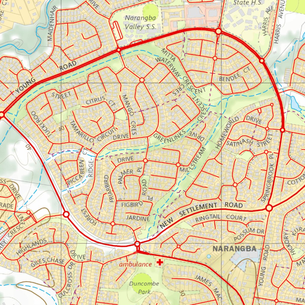 Narangba (9443-12) Map by Department of Resources | Avenza Maps