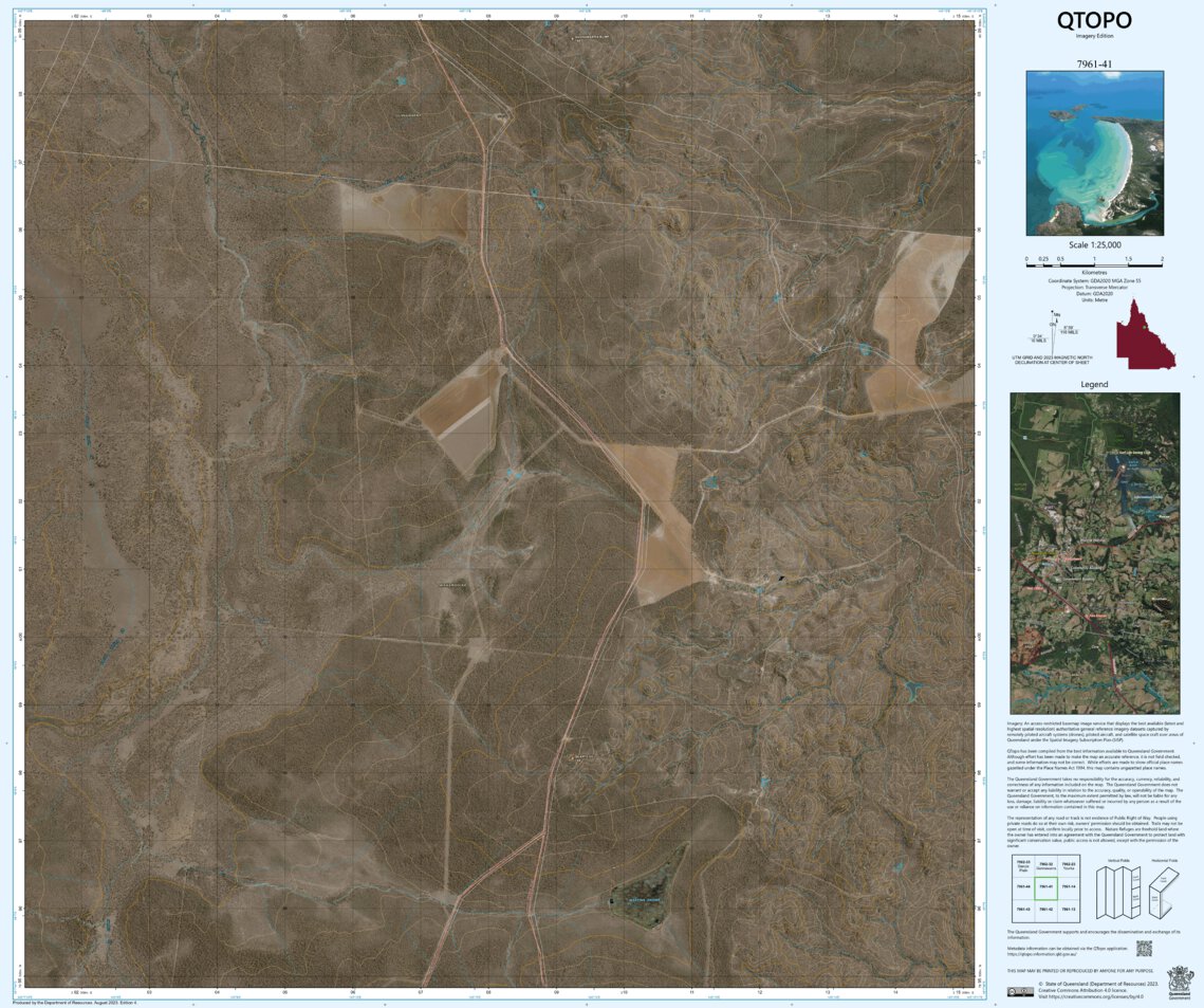 Native Wells (7961-41i) Map by Department of Resources | Avenza Maps