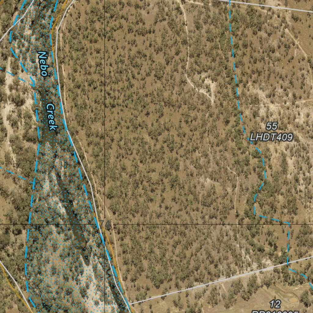 Nebo (8654-424i) Map by Department of Resources | Avenza Maps