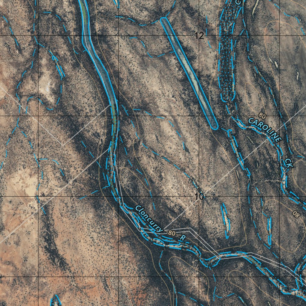 Numil (7158-3i) Map by Department of Resources | Avenza Maps