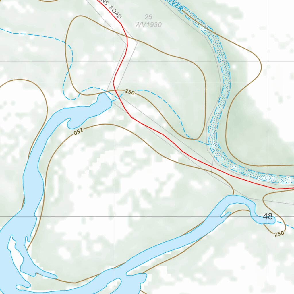 Ogilvie Creek (8743-11) Map by Department of Resources | Avenza Maps