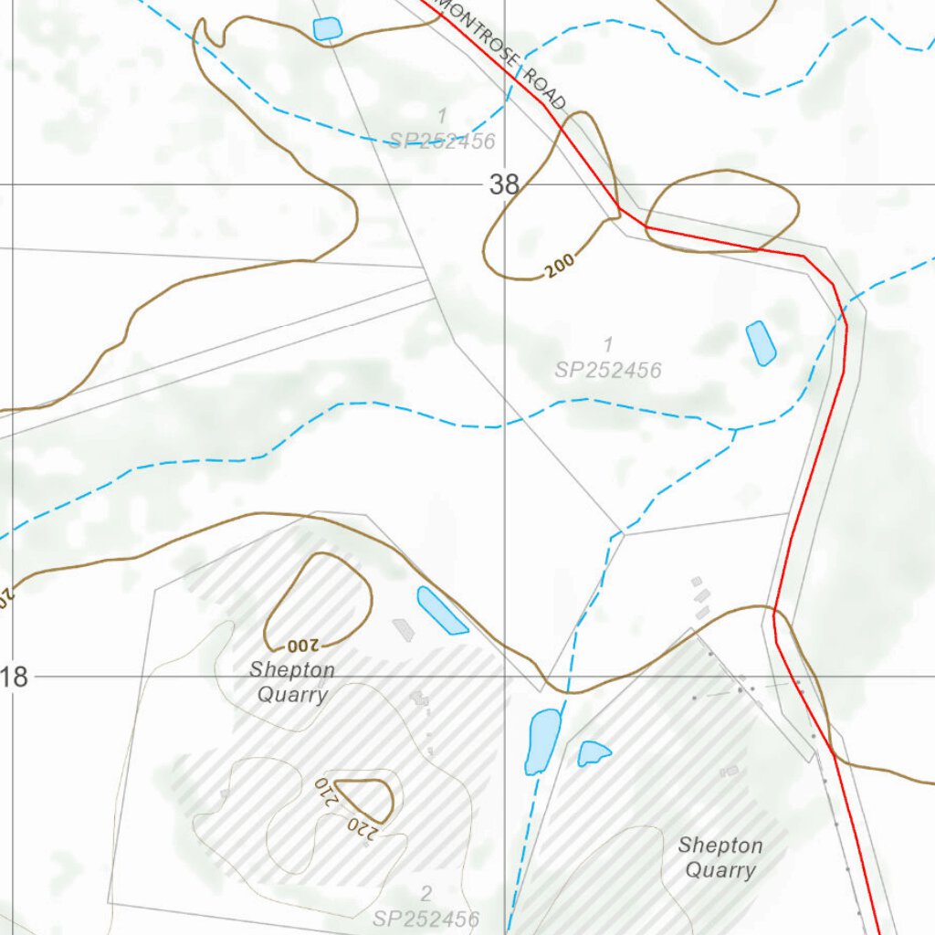 Old Gordon (8551-42) Map by Department of Resources | Avenza Maps