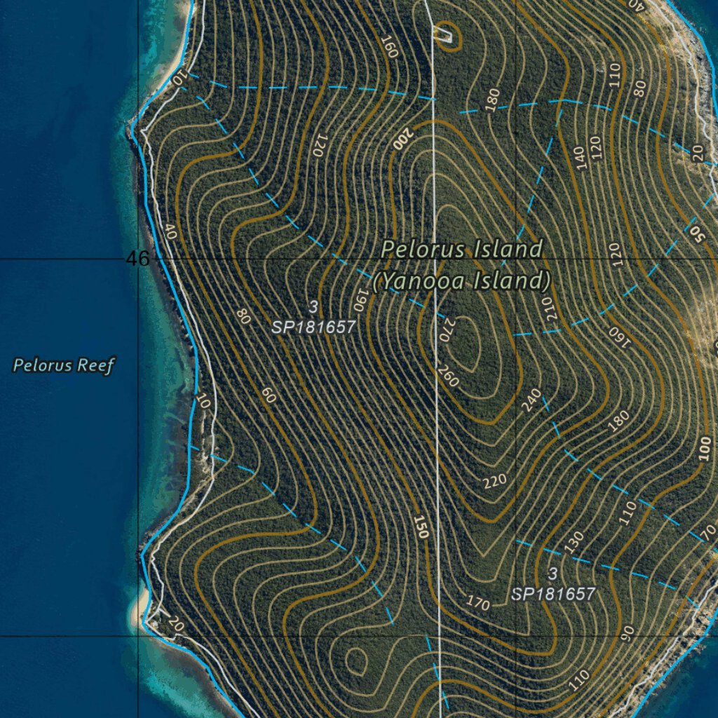 Orpheus Island (8160-11i) Map by Department of Resources | Avenza Maps