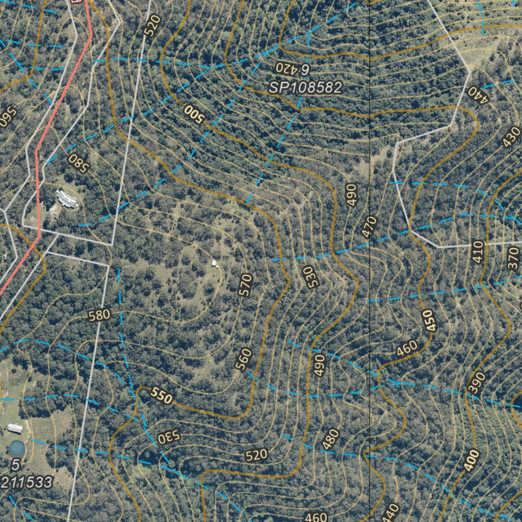 Palen Creek (9441-241i) Map by Department of Resources | Avenza Maps