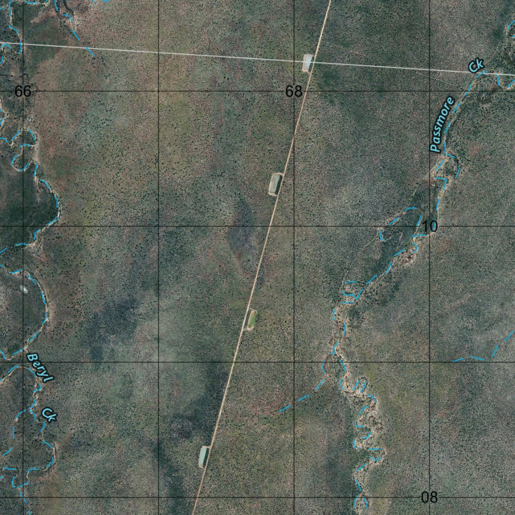 Peacock Lagoon (6663-1i) Map by Department of Resources | Avenza Maps