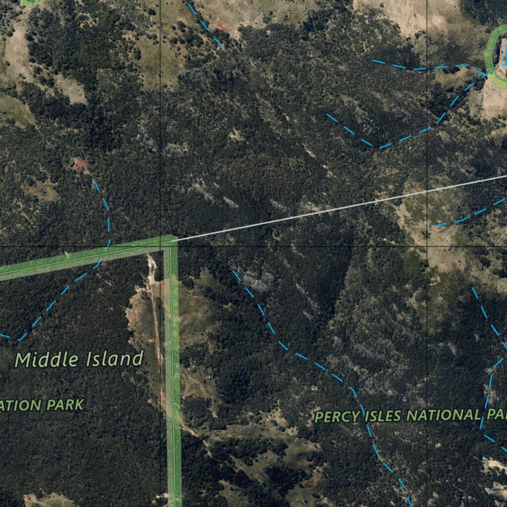 Percy Isles (8954-13i) Map by Department of Resources | Avenza Maps