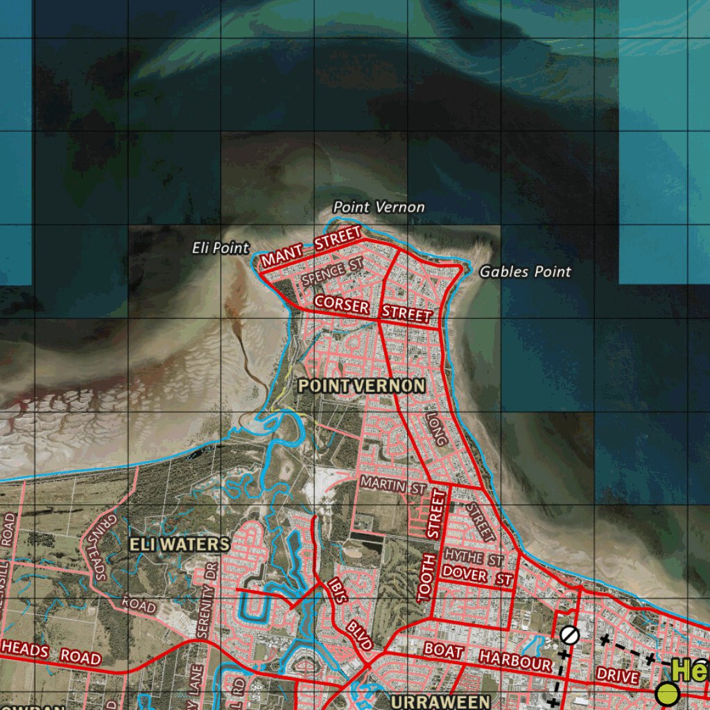Pialba (9447i) Map by Department of Resources | Avenza Maps