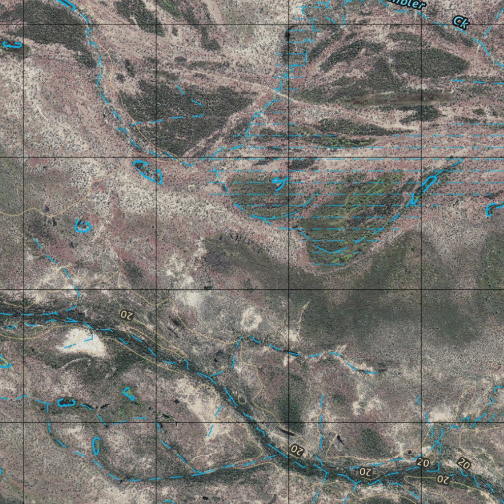 Rambler Creek (7266-2i) Map by Department of Resources | Avenza Maps