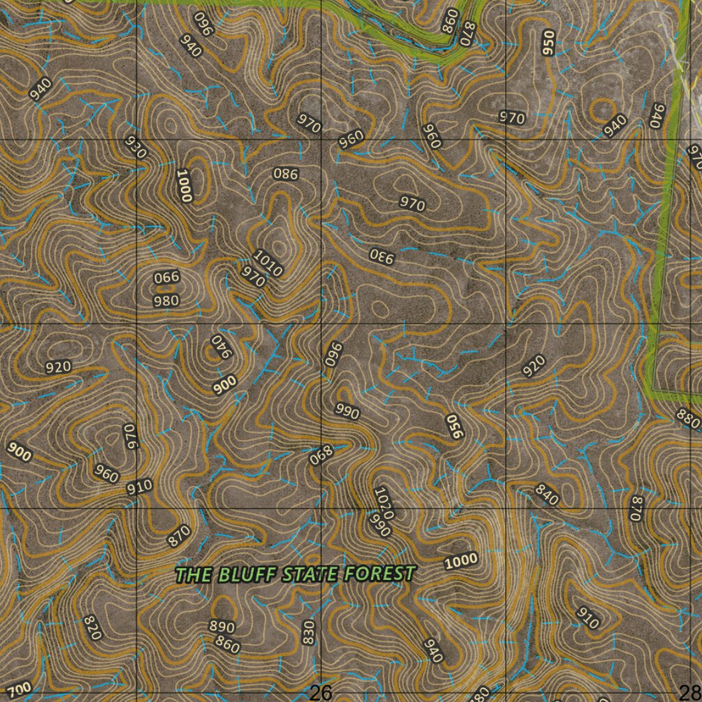 Ravenshoe (7962-1i) Map by Department of Resources | Avenza Maps