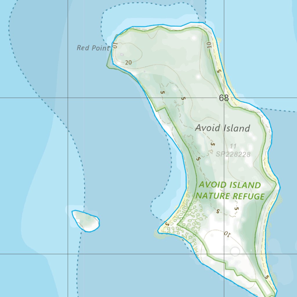 Red Clay Island (8854-32) Map by Department of Resources | Avenza Maps