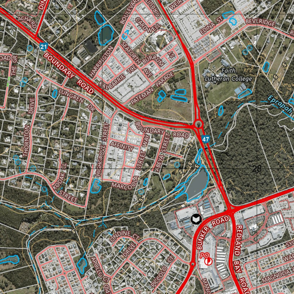 Redland Bay Special (9542-14i) Map by Department of Resources | Avenza Maps